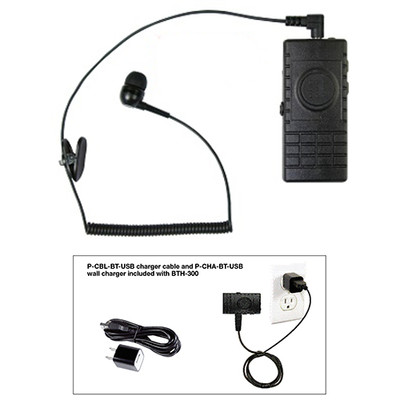 Pryme BTH-300-KIT1 BT Mic w/ Bud Earphone for Radios + Cell Phones Dual ...