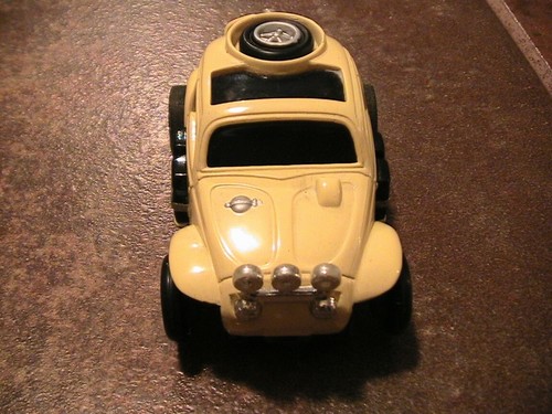 Aurora AFX Type "BAJA BUG" VW/Rare Pale Yellow Color -Johnny Lightning ...