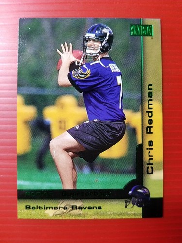 CHRIS REDMAN - RC ROOKIE #209 BALTIMORE RAVENS - LOUISVILLE 2000 SKYBOX ...