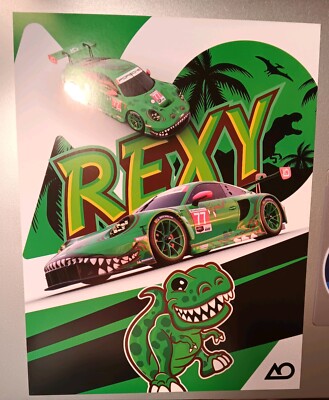 Rexy Hero Card 2025 Rolex 24 at Daytona AO Racing Porsche 911 GT3 New ...