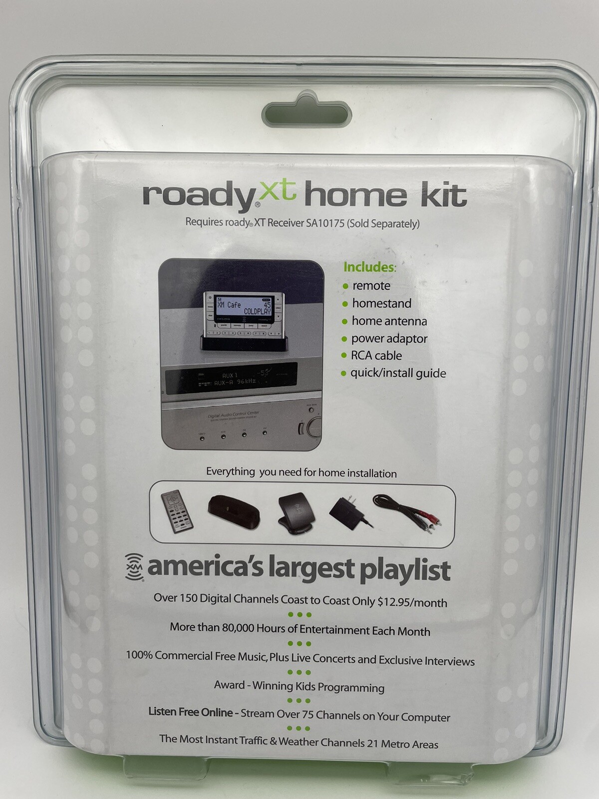 Delphi XM Sirius Satellite Radio Roady XT home kit | eBay