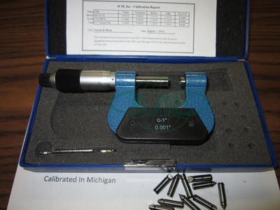 Micrometers - Thread Pitch Micrometer