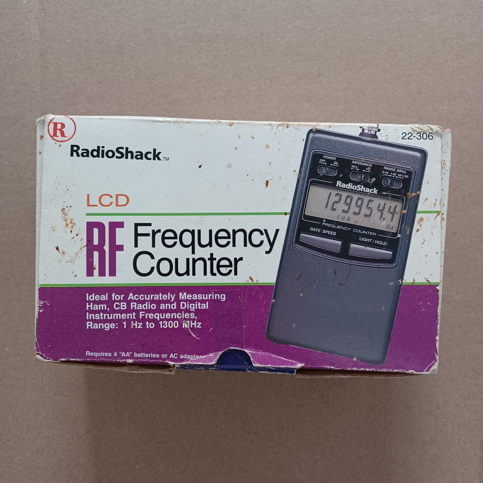 Radio Shack LCD RF Frequency Counter #22-306 - Brand New | eBay