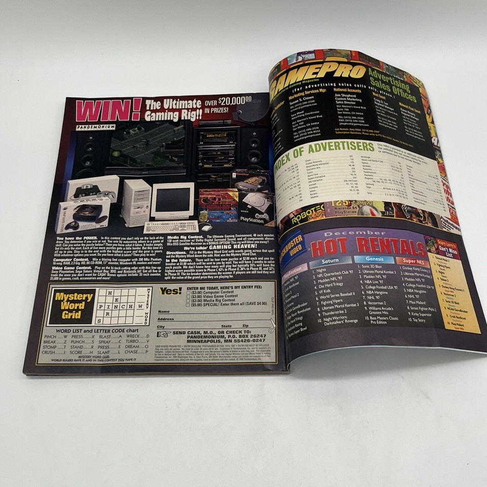 GamePro Magazine Issue #99 (December 1996) - Mortal Kombat Trilogy ...