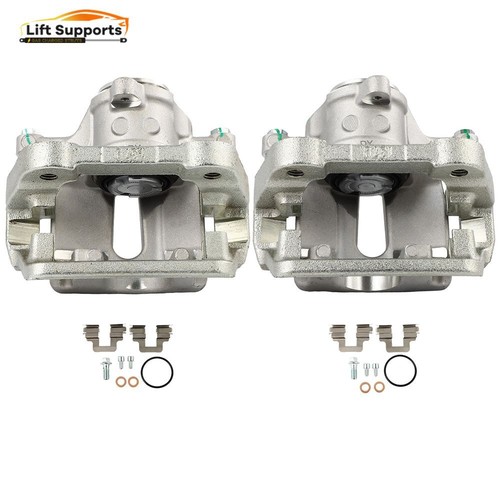 Brake Calipers Rear Pair w/ Bracket For 2011 12 13 14 15 2016 Volvo S80 ...
