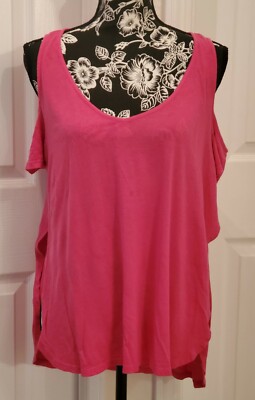 Guess Hot Pink Open Side Top M | eBay