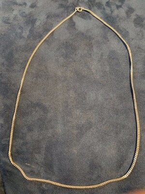 Beautiful Dainty 20" Silver Colored Necklace | eBay