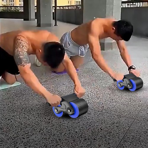 AB Fitness Wheel Roller Phone Rack Design Abdominal Waist Exercise With ...