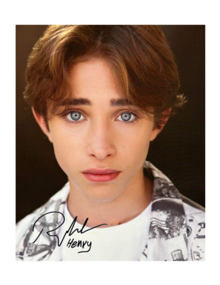 8x10" Stranger Things Print Signed by Raphael Luce 100% Authentic with ...