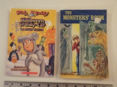 2-lot-Ready,Freddy!:Halloween Fraidy-Cat 8-Abby Klein-Monsters' Room ...