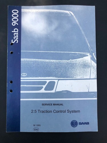 1995 Saab 9000 B308 Traction Control System Service Manual | eBay