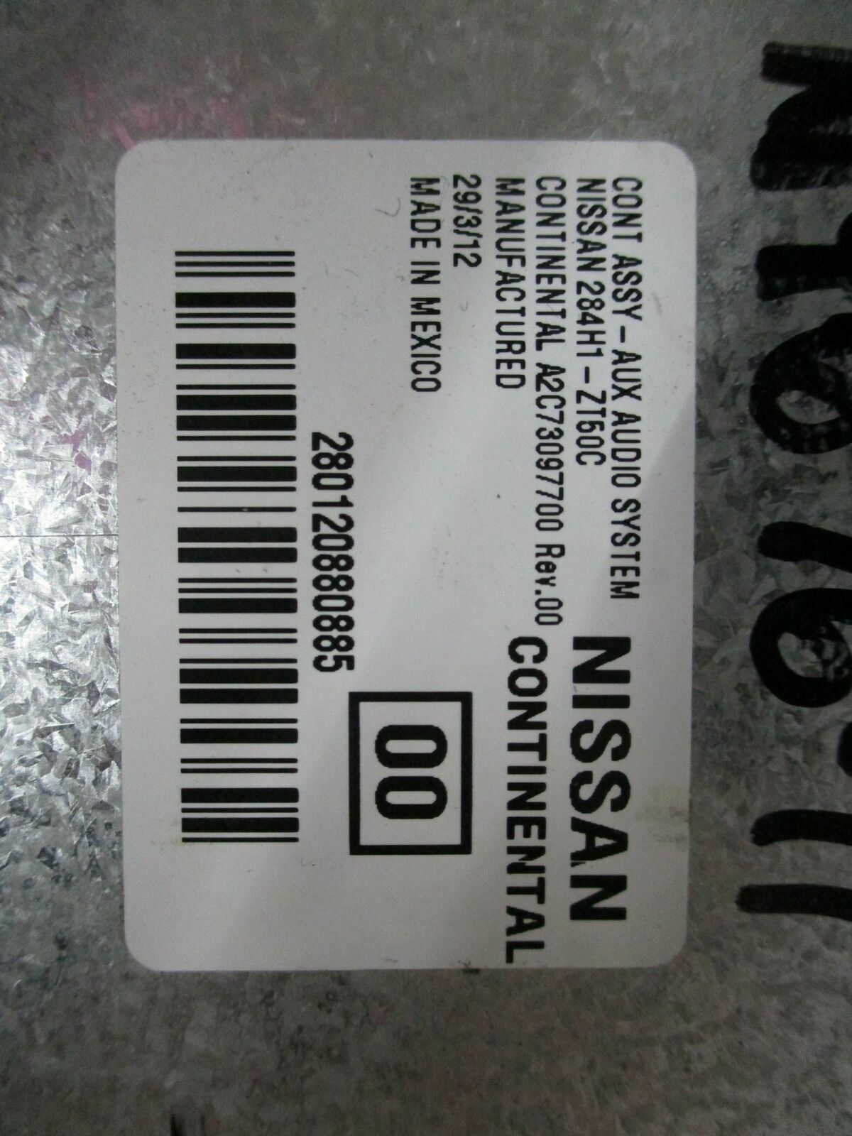 2010-2012 Nissan Sentra Sr Bcm Body Control Module Computer Oem ...