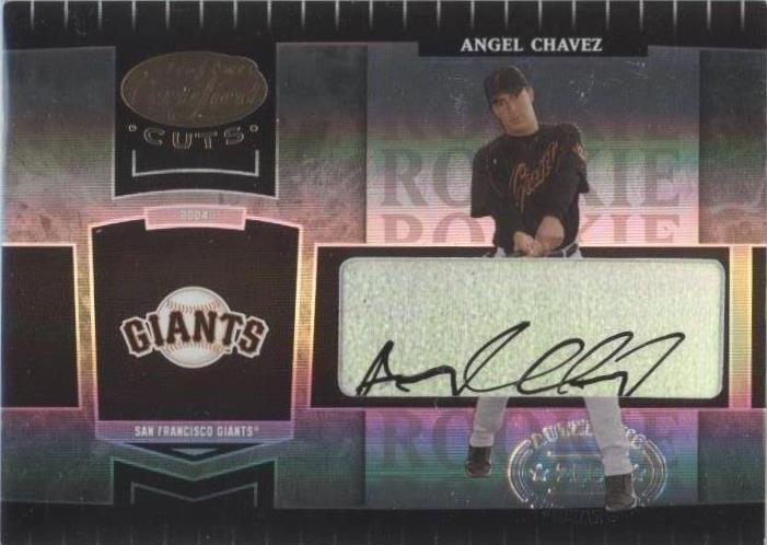 2004 Leaf Certified Cuts - Rookie Angel Chavez #254 /499 (AU, RC) for ...