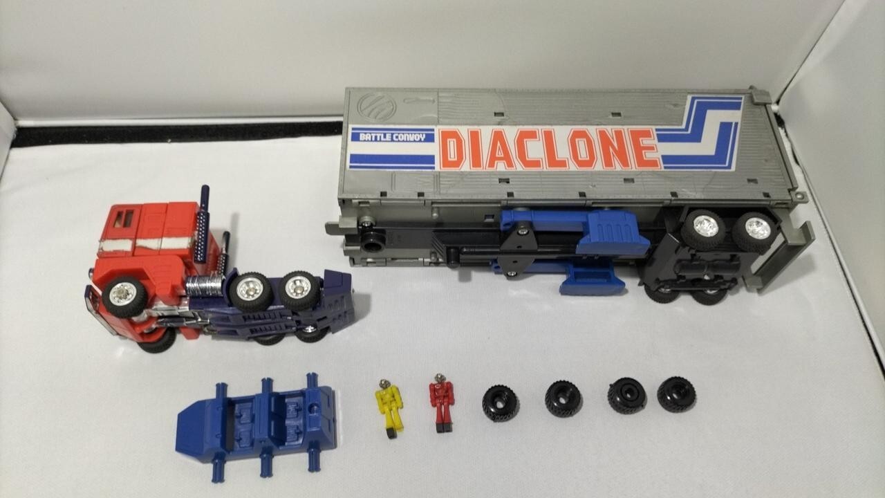TAKARA Transformers Diaclone Battle Convoy Figure Rare Japan Used | eBay