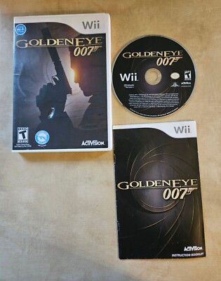 GoldenEye 007 (Nintendo Wii, 2010) Complete CIB Tested & Working ...