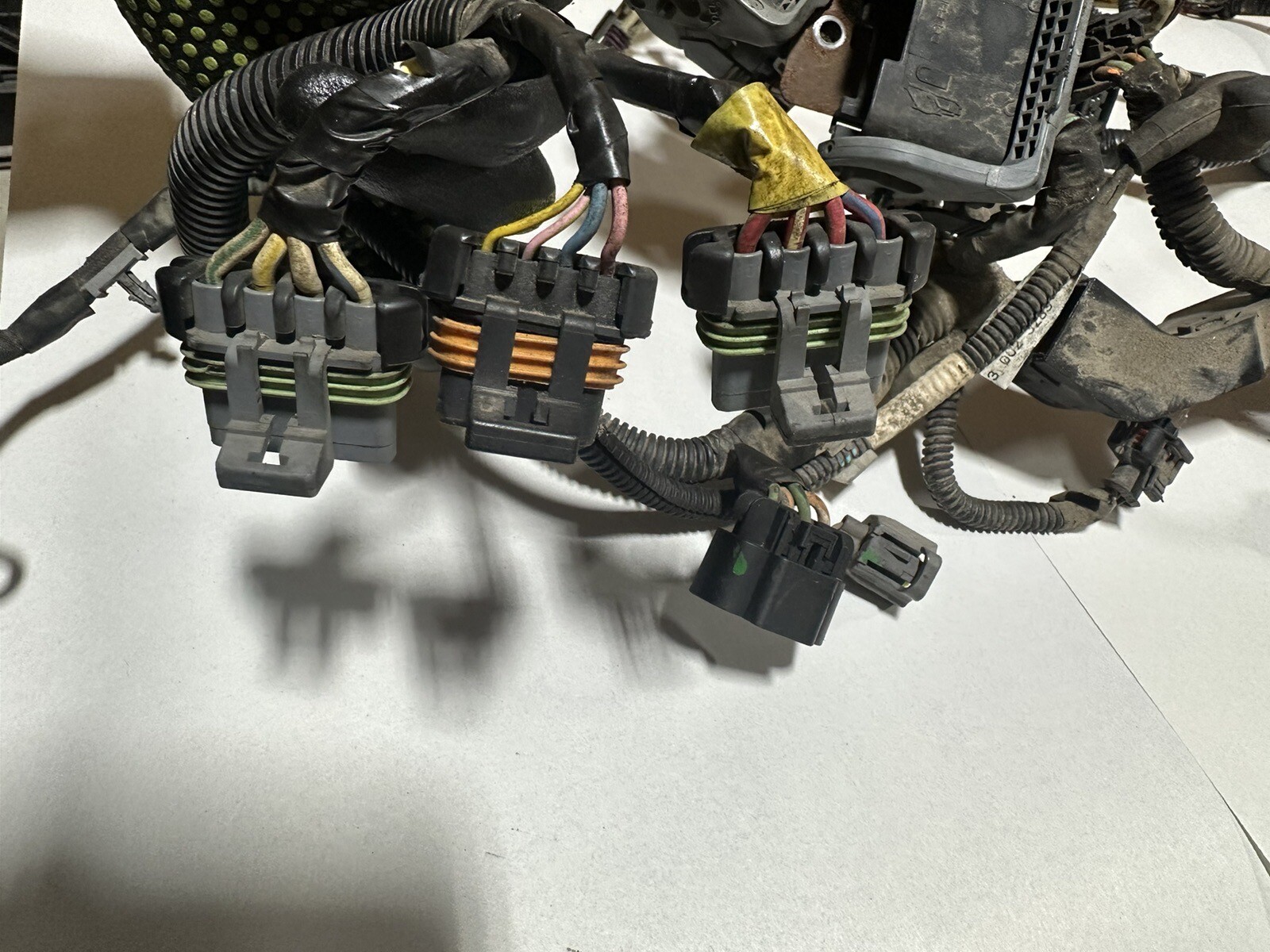 03-04 Chevy 6.6L LB7 Duramax California Emissions Upper Engine Harness ...