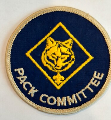 Vintage BSA Pack Committee Position Uniform Emblem | eBay