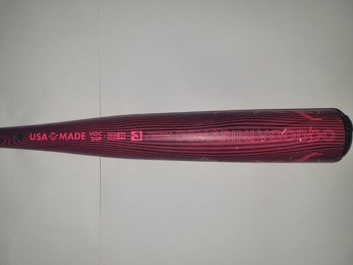 2024 Neon Pink DeMarini Voodoo One Bbcor 31/28 | eBay