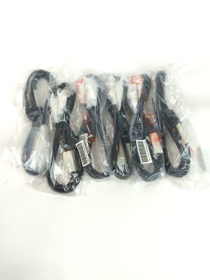 DELL DVI-D DIGITAL MONITOR CABLE 6ft 18-PIN DVI 50.7A2A0.041-R | LOT OF ...