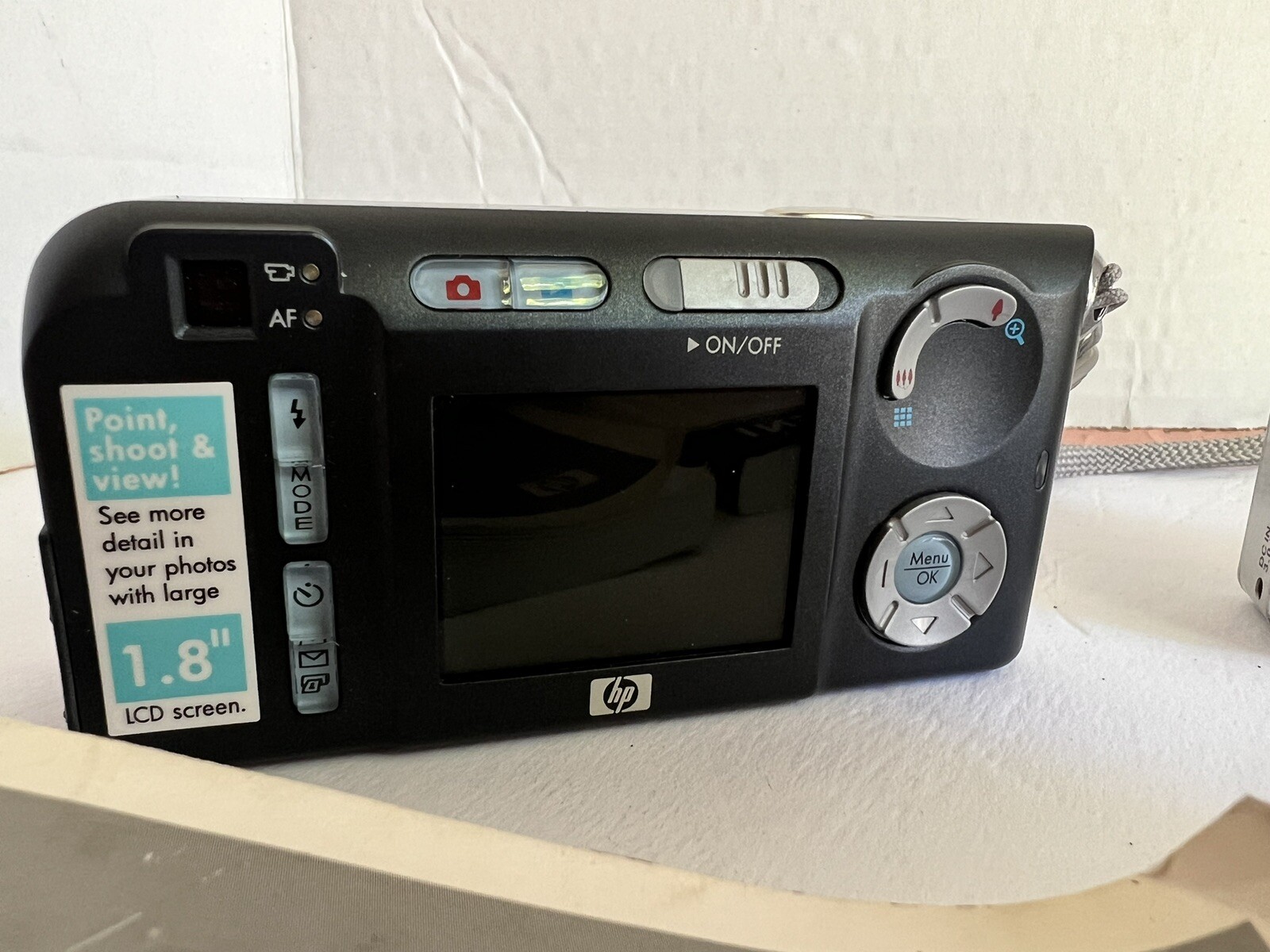 HP PhotoSmart M305 3.2MP Digital Camera - Silver (M307) for sale online ...