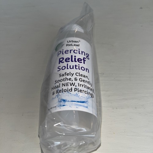 Urban ReLeaf Piercing Relief Solution ! Safely Clean, Soothe & Gently ...