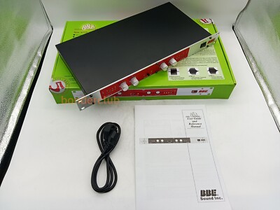 US BBE 882i Sonic Maximizer Rackmount Unit 1U With 2PCS XLR Cables | eBay