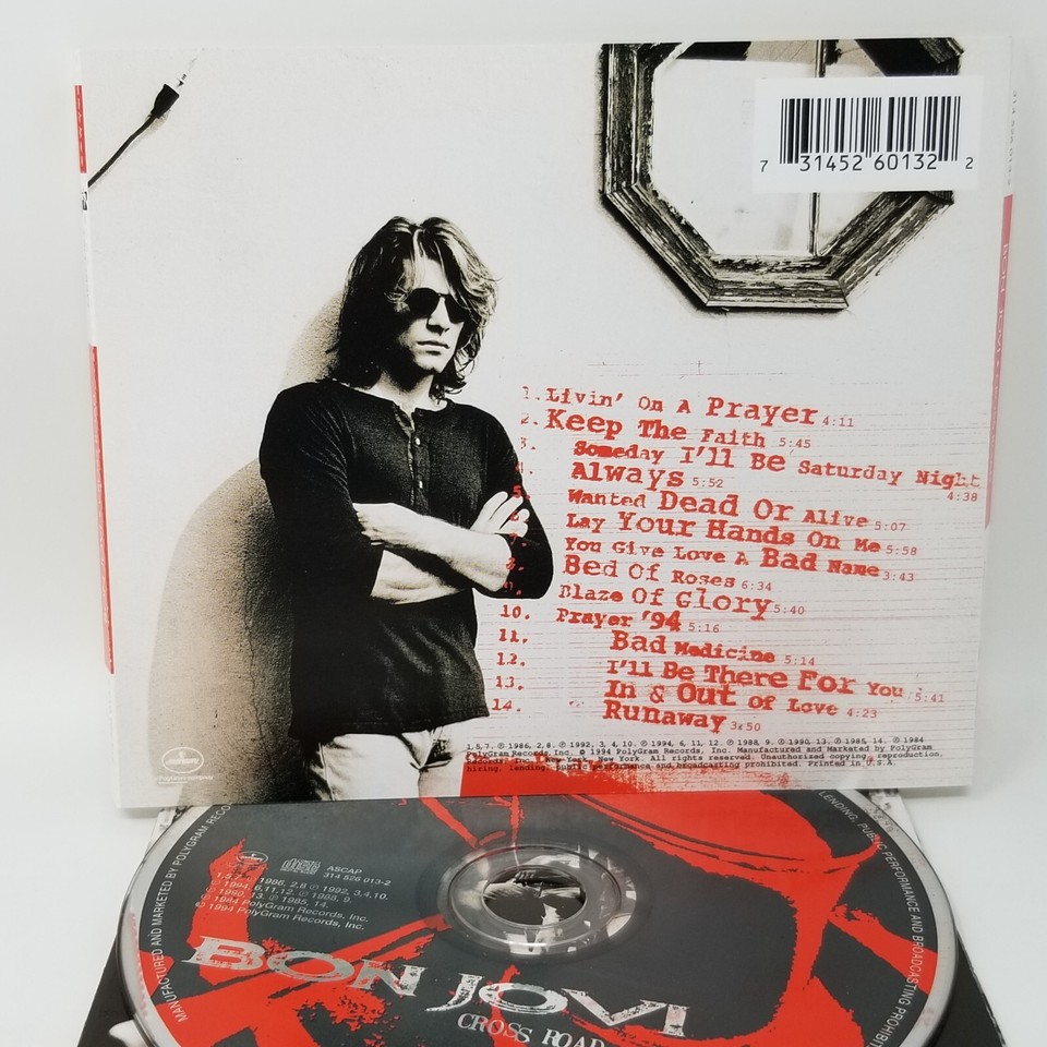 Bon Jovi Cross Road CD album | eBay