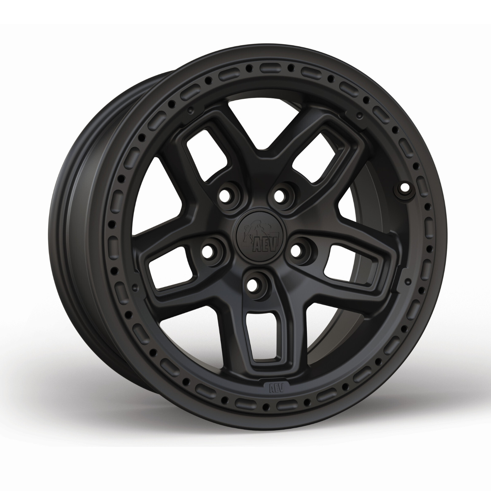 AEV Borah Dual Sport Wheel (M10 Satin Black) for 2018-2025 JL Wrangler ...