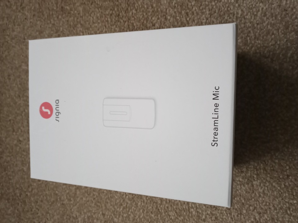 Signia Streamline Mic for Signia Hearing Aid & use with phones, tv's ...