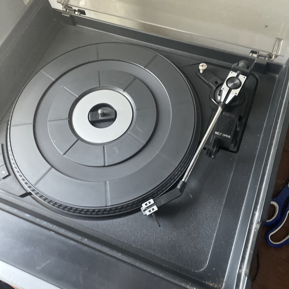 Vintage JCPenney Stereo System – Turntable, Radio Cassette 8 Track ...