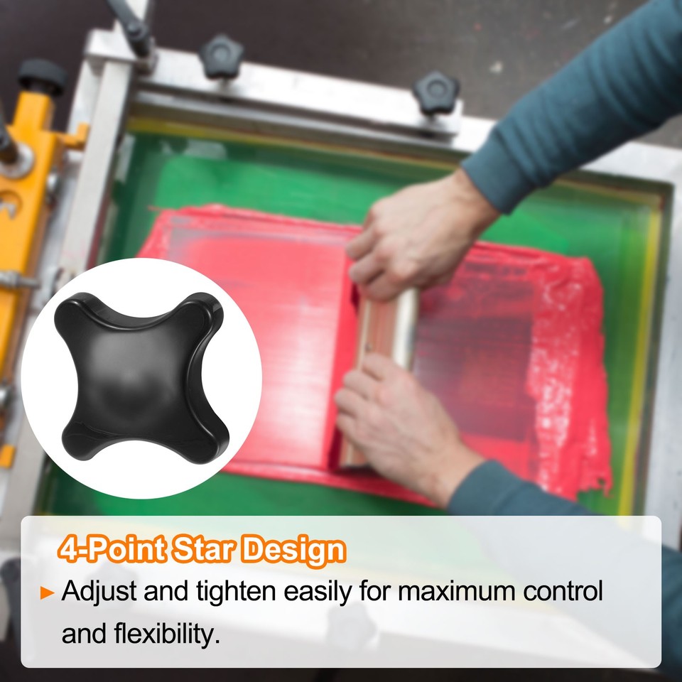 5pcs star knob M10 x 30mm captive screw metric threaded 60mm | eBay