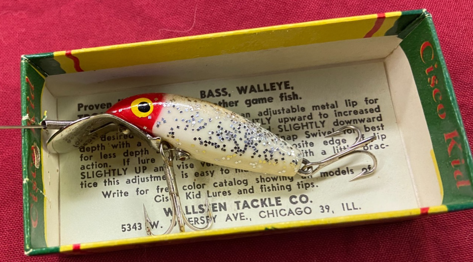 Vintage 1-3/4 Inch Plastic Cisco Kid Fishing Lure #103 w/ Box /Papers ...