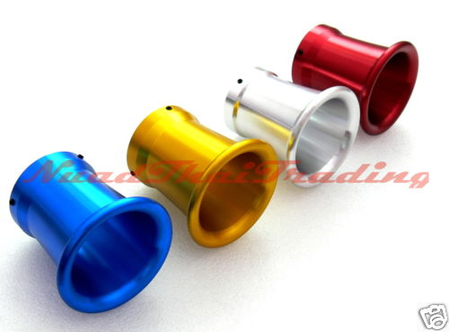 Billet 3inchs Velocity Stack Bellmouth Keihin Pe24Tm24 Carburetor GOLD ...