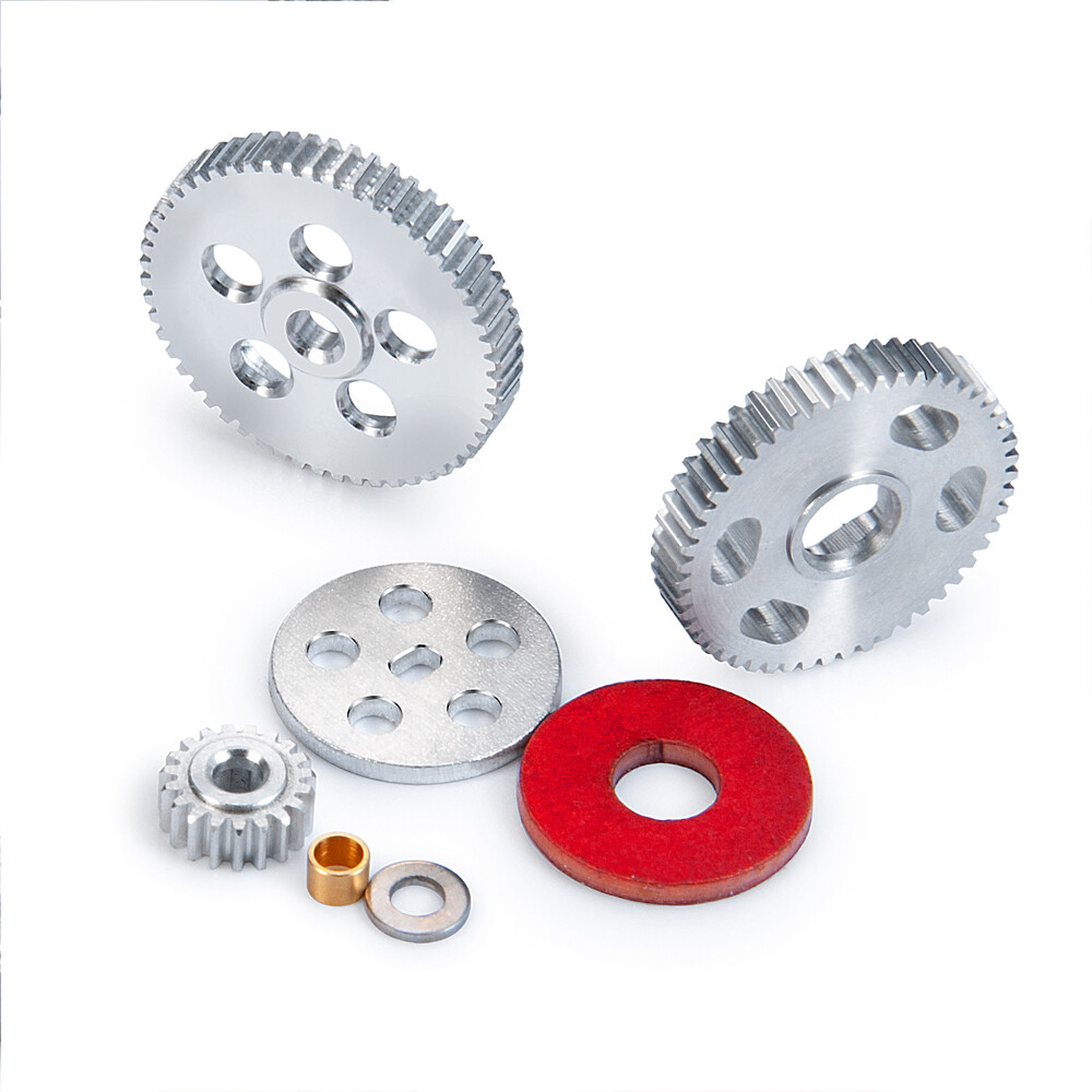 RC Car Gearbox INJORA RC Gearbox Transmission Kit For Axial SCX24 ...