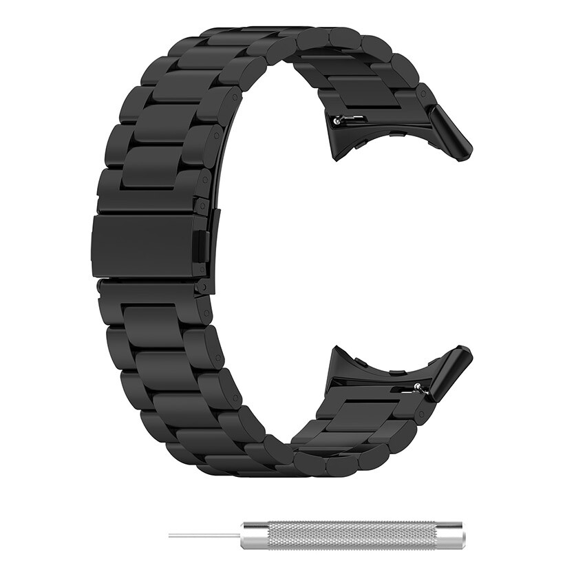 Triple Bead Stainless Steel Metal Strap For Google Pixel Watch2 Pixel ...