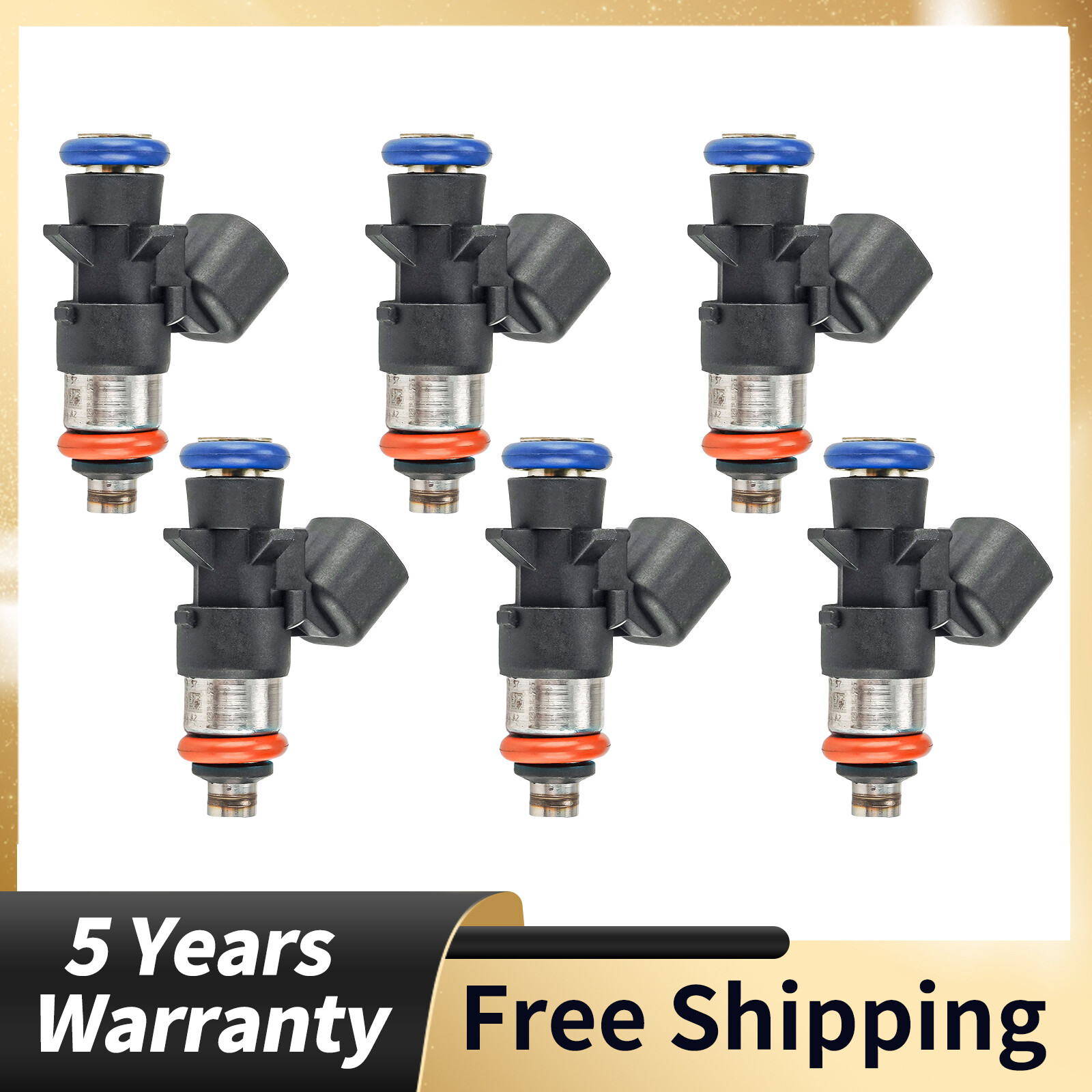 6pcs Fuel Injectors For Chrysler 200 300 Dodge Avenger Jeep Wranger ...