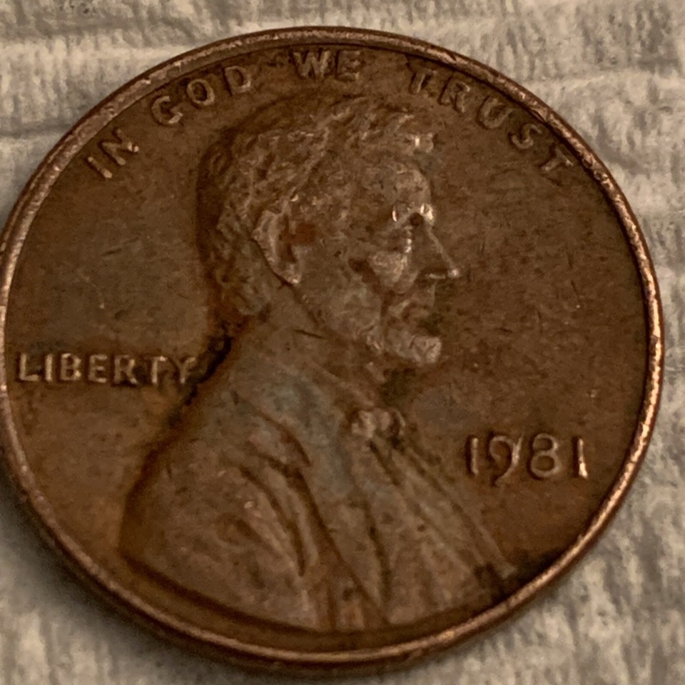 1981 lincoln penny no mint mark**D** Error Rare See Pictures | eBay