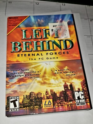 Left Behind: Eternal Forces Game PC CD ROM (2006) brand new sealed! Box ...