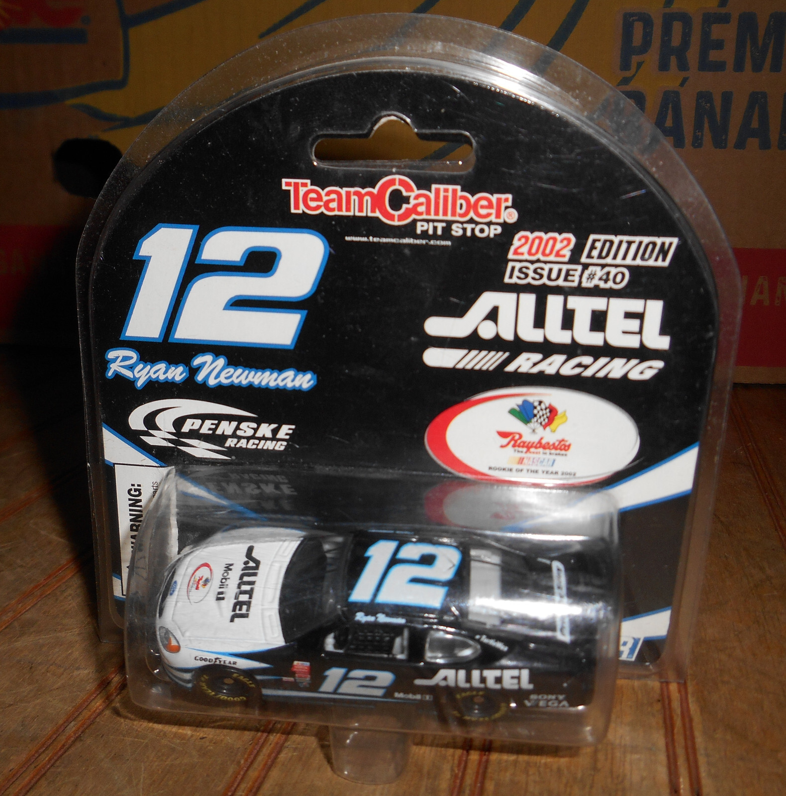 RYAN NEWMAN #12 Alltel Racing TEAM CALIBER 1:64 Race Car 2002 | eBay