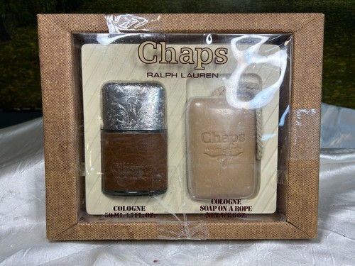 CHAPS BY RALPH LAUREN 50ML COLOGNE/ 6OZ COLOGNE SOAP ON A ROPE (GIFT ...