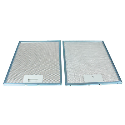 2 x Metal Oven Cooker Hood Extractor Fan Vent Filters For AEG 300 x ...