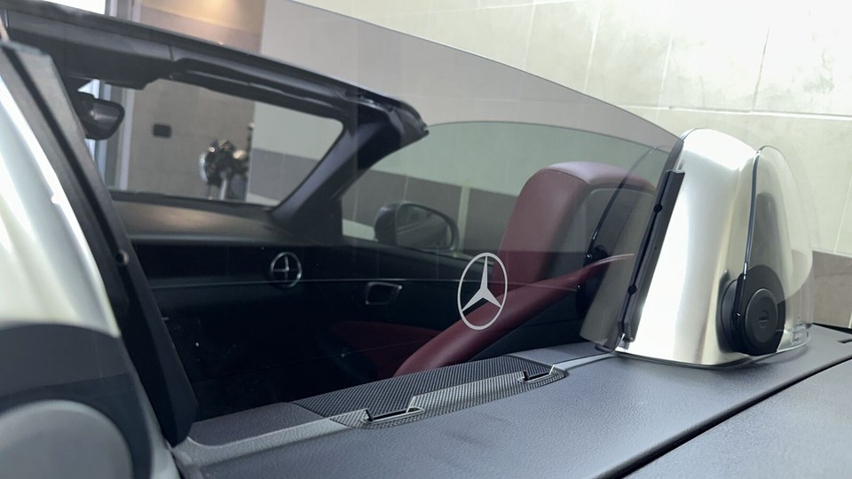 SLC R172 Wind Deflector Windschott Windshield Windbreak shield stop ...