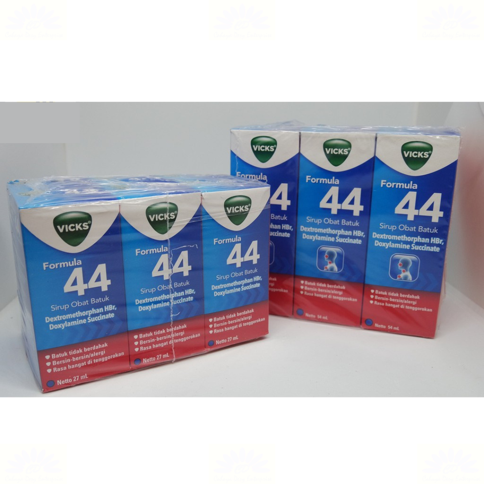 1 X Vicks Formula 44 (100ml) For Cough Phlegm & Chest Congestion Fast ...