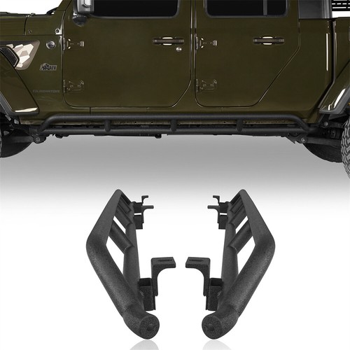 Running Boards Nerf Bar Side Steps Tube Rock Sliders For Jeep Gladiator ...