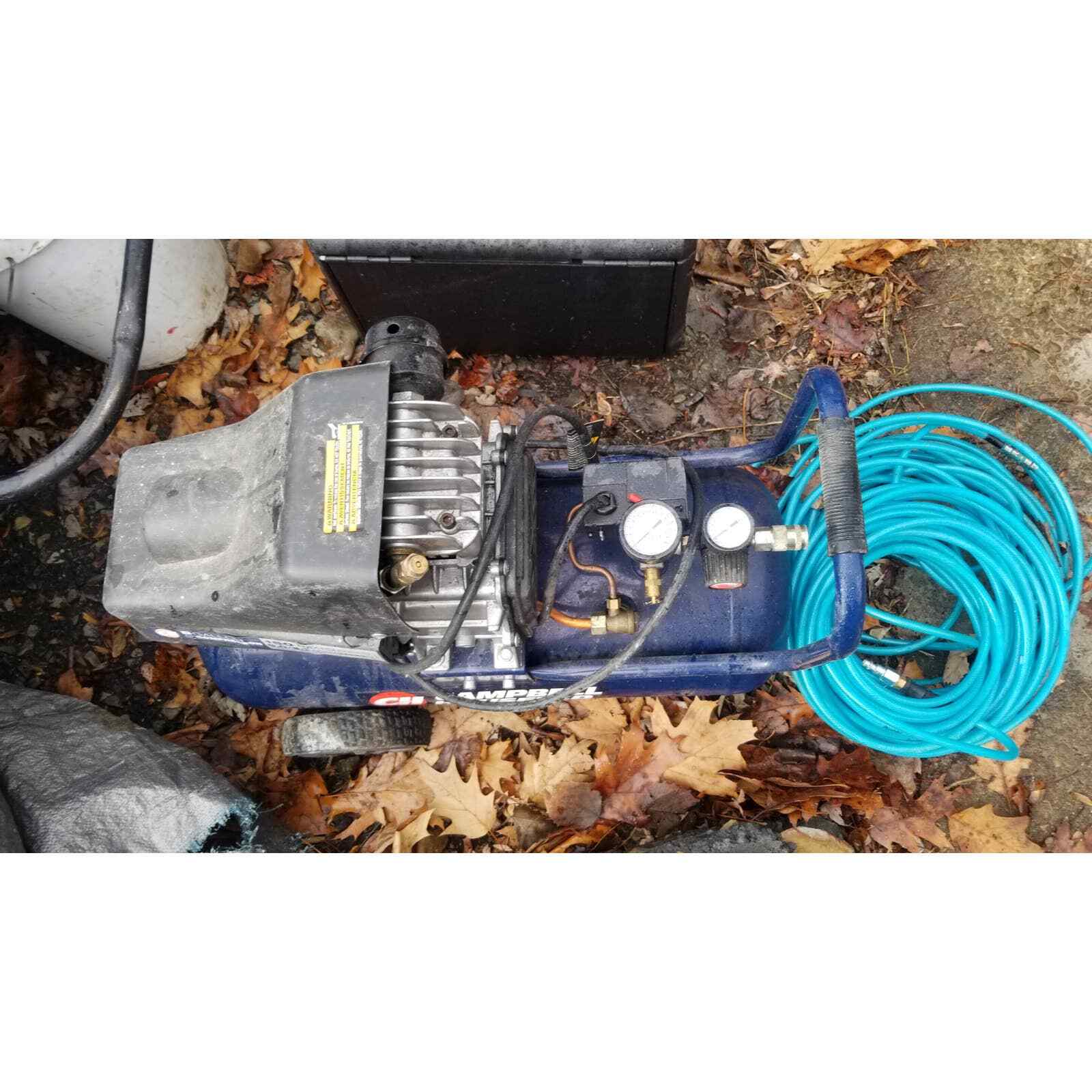 Campbell Hausfeld 8 Gal Air Compressor DC080100 & Accessories | eBay