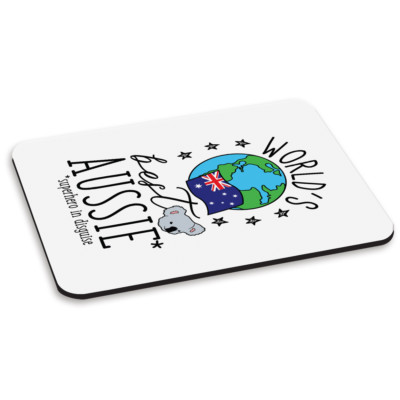 World's Best Aussie PC Computer Mouse Mat Pad - Funny Australian ...