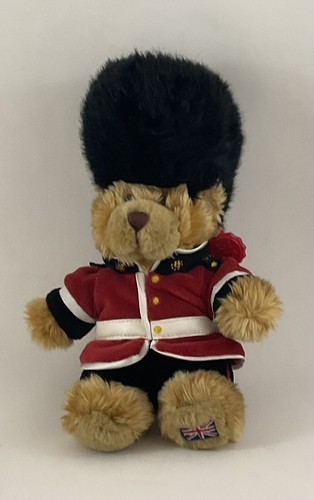 British Queens Palace Guardsman Teddy Bear plush England 10” tall Keel ...