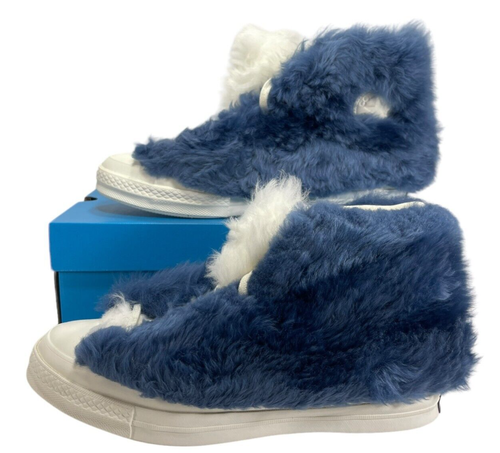 Converse x AMBUSH Chuck Taylor 70 Fuzzy Hi Sneaker Blue 170587C Men's ...