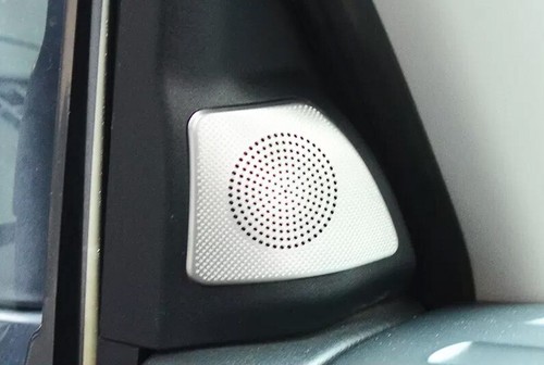 For Mitsubishi Pajero Montero 2006-2019 Steel Silver A Pillar Speaker ...