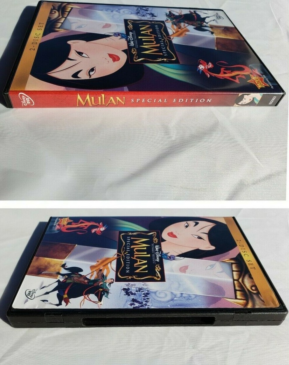 Mulan Special Edition Vhs Ebay MULAN Special Edition 2 Disc DVD Plus